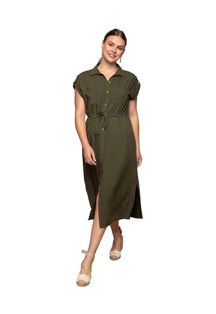 Ropa Exterior Vestido Verde LEONISA F5442 - Compra Ahora | Dafiti Colombia