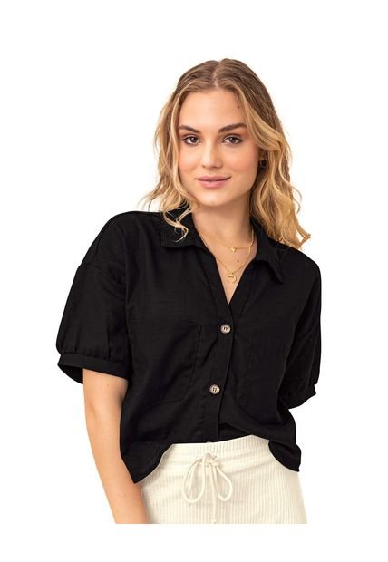 Ropa Exterior Camisa Negro LEONISA J2447 - Compra Ahora | Dafiti Colombia