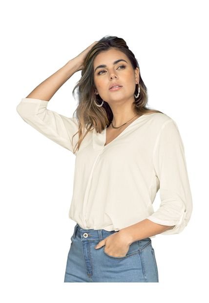 Ropa Exterior Camisa Beige LEONISA F6369 - Compra Ahora | Dafiti Colombia