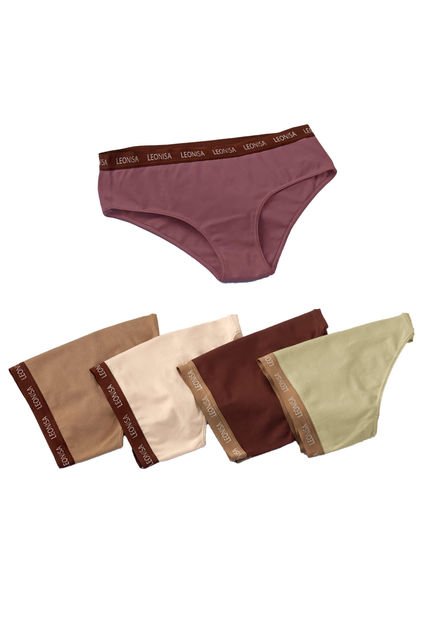Panties Hipsters Y Cacheteros Multicolor LEONISA 12999X5 - Compra Ahora ...