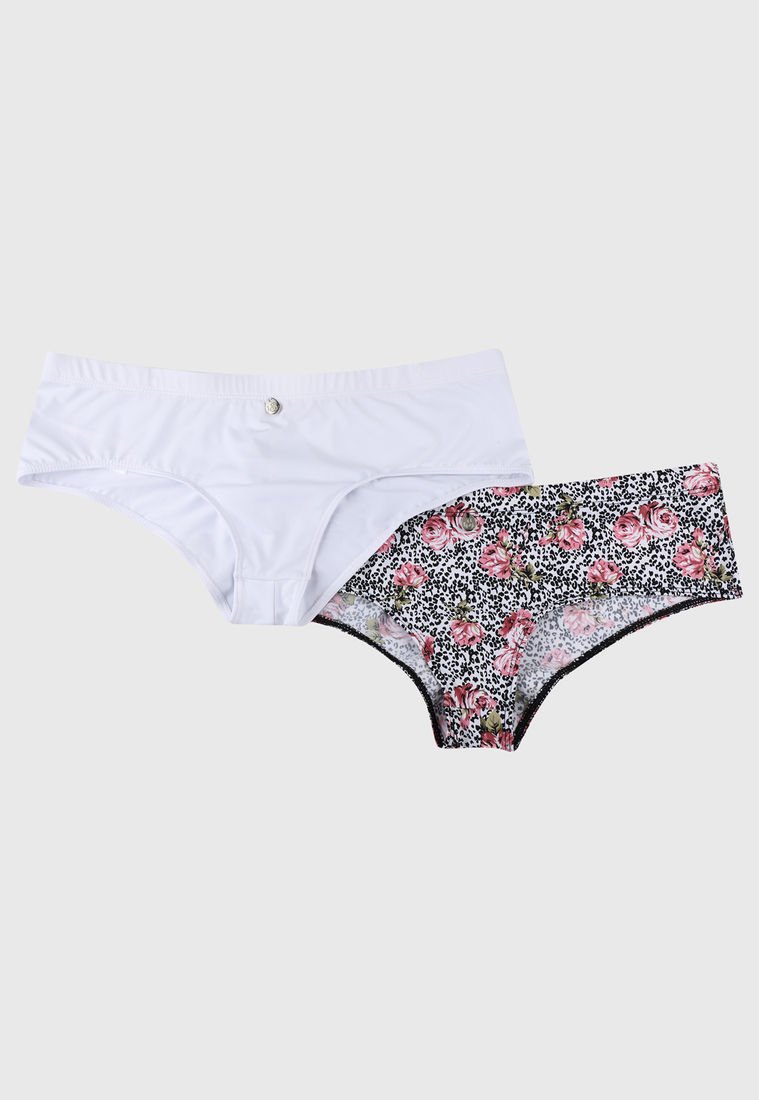 Pantie x2 Blanco-Negro-Rosa Lili Pink - Compra Ahora | Dafiti Colombia