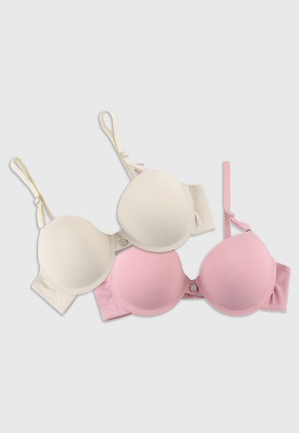 Brasier x2 Beige-Rosa Lili Pink - Compra Ahora | Dafiti Colombia