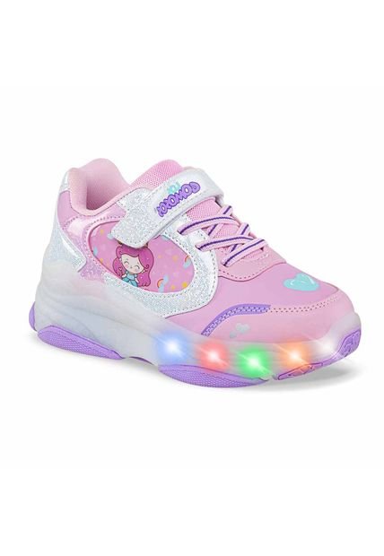Tenis Patines Con Luces Seirina Rosa Para Niña Los Gomosos - Compra ...