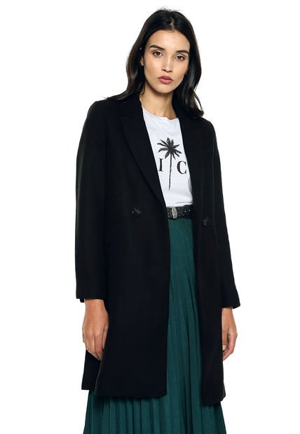 Abrigo Negro MNG - Compra Ahora | Dafiti Colombia