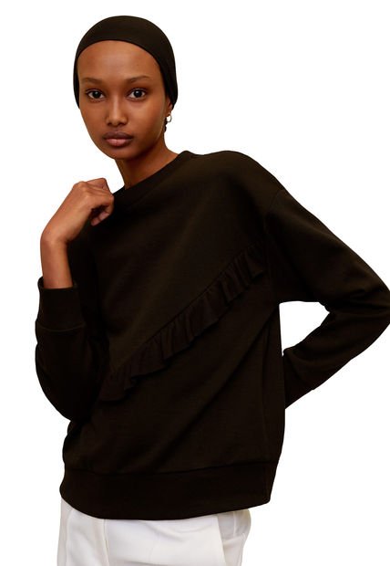 Saco Negro MNG - Compra Ahora | Dafiti Colombia