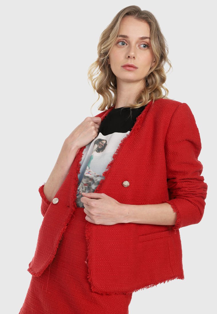 Blazer Rojo MNG - Compra Ahora | Dafiti Colombia