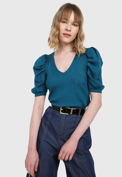 Saco Azul Oscuro MNG - Compra Ahora | Dafiti Colombia