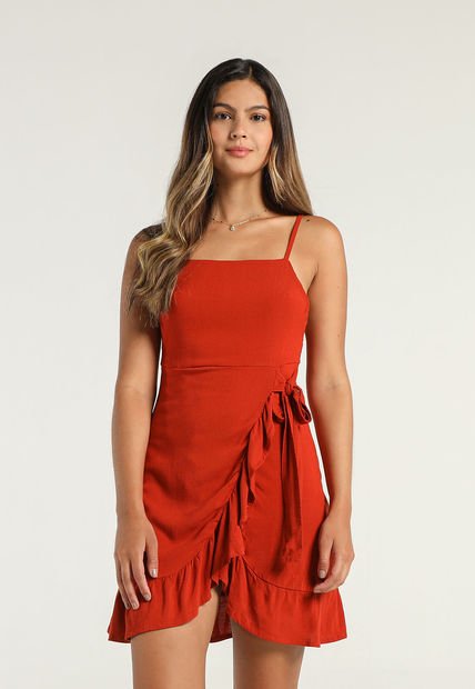 Vestido Terracota Mattelsa - Compra Ahora | Dafiti Colombia