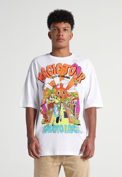 Camiseta Blanco-Multicolor Mattelsa - Compra Ahora | Dafiti Colombia