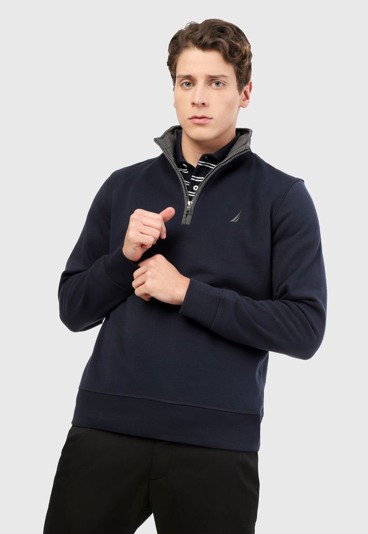 Buzo Azul Oscuro-Gris Nautica - Compra Ahora | Dafiti Colombia