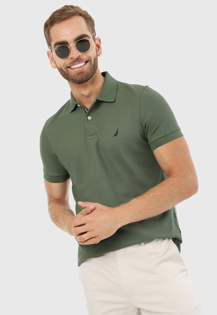 Polo Verde Oliva Nautica - Compra Ahora | Dafiti Colombia