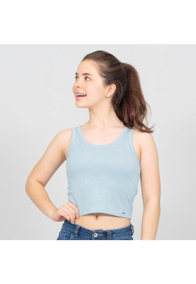 Crop Top Azul NAUTY BLUE 50395 - Compra Ahora | Dafiti Colombia