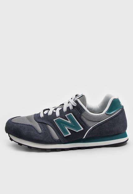 Tenis Lifestyle Azul-Gris-Verde New Balance 373 v2 - Compra Ahora ...