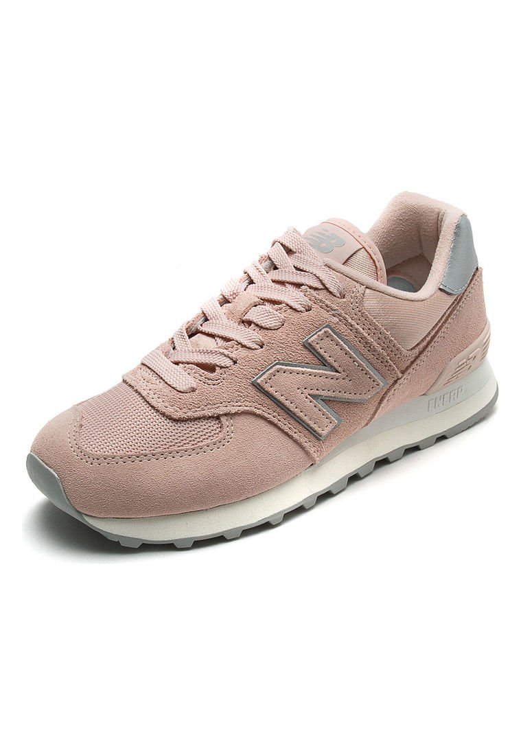 Tenis Rosa-Gris New Balance Classics Traditionnels 574 - Compra Ahora ...