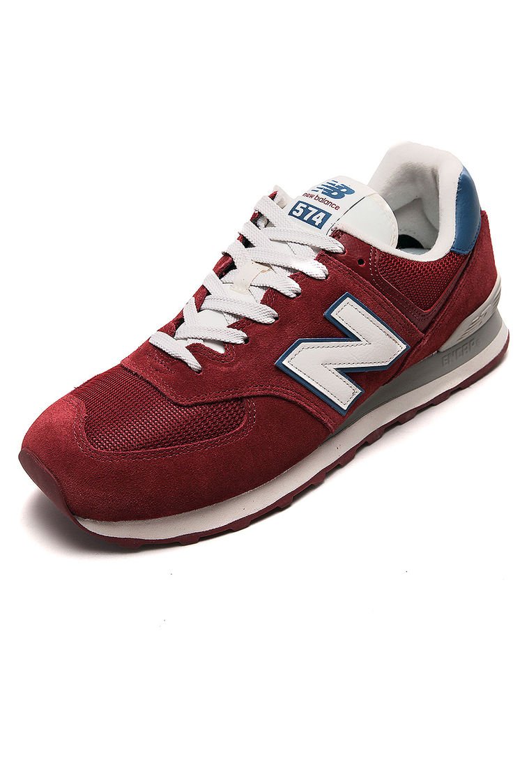 Tenis Lifestyle Vinotinto-Azul-Blanco New Balance Classics Traditions ...
