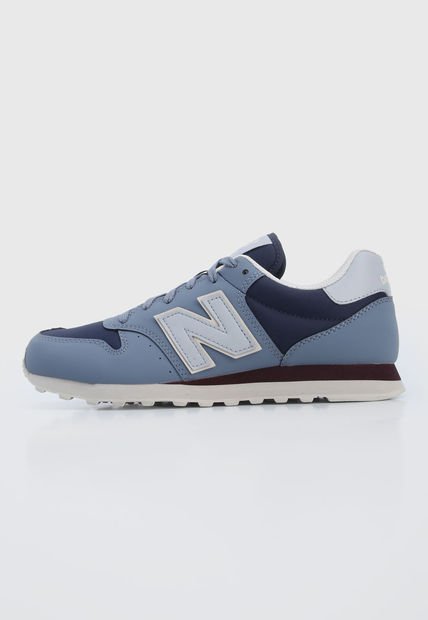 Tenis Lifestyle Azul Grisáceo-Azul Navy New Balance 500 - Compra Ahora ...