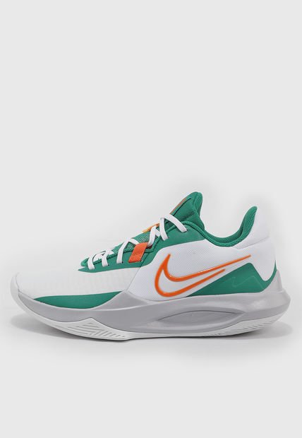 Tenis Basketball Blanco-Verde-Naranja Nike Precision VI - Compra Ahora ...