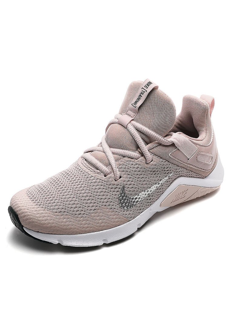 Tenis Training Palo Rosa-Gris-Blanco Nike Legend Essential - Compra ...