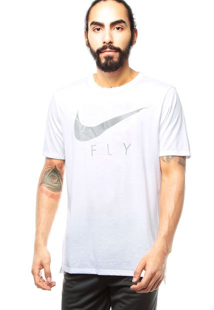 Camiseta Blanca Nike Fly Droptail Tee - Compra Ahora | Dafiti Colombia