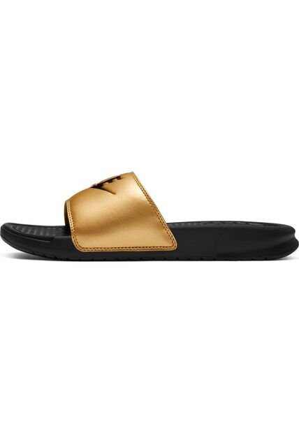 Chancletas Mujer Nike Wmns Benassi Jdi - Dorado - Compra Ahora | Dafiti ...