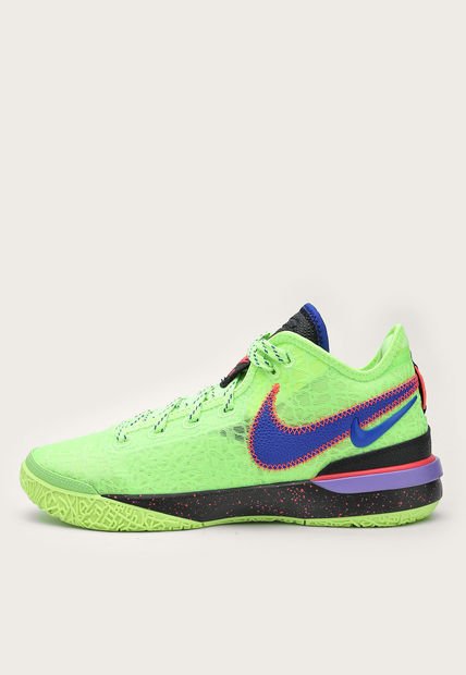 Tenis Basketball Verde Neón-Multicolor Nike LeBron NXXT Gen - Compra ...