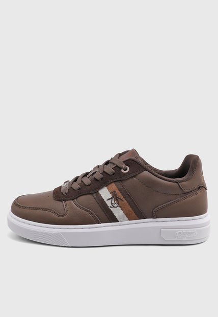 Tenis Lifestyle Marrón-Blanco Original Penguin Dakota - Compra Ahora ...