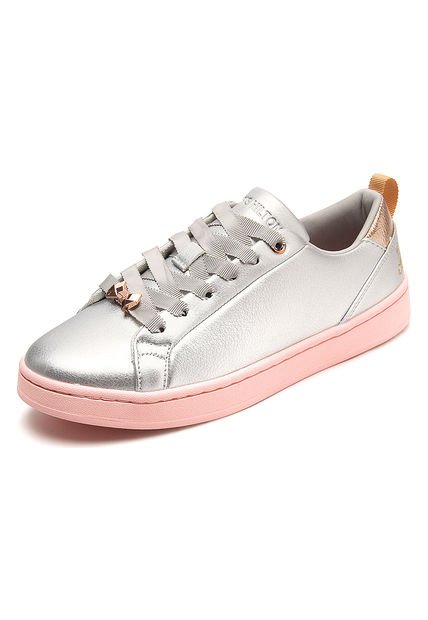 Tenis Deportivo Marca Paris Hilton Color Plata PH9-C - Compra Ahora ...