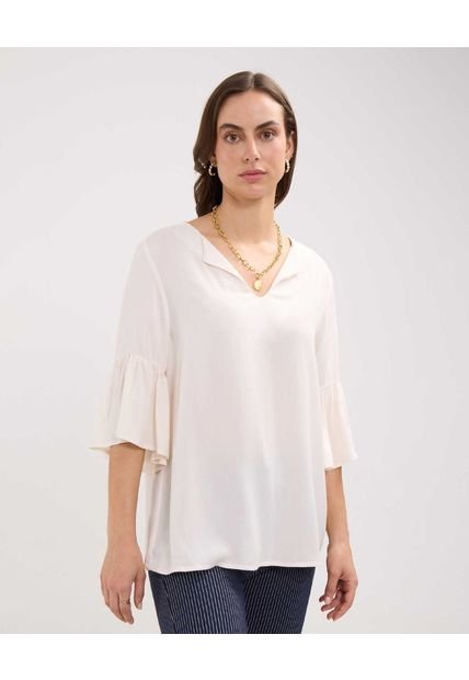 Blusa Para Mujer M/C Patprimo En Color Crema #30123368 - Compra Ahora ...