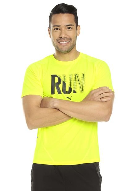 Camiseta Amarilla Neón Puma - Compra Ahora | Dafiti Colombia
