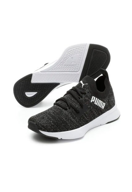 Tenis Negro Puma Flyer Runner Engineer Knit Wns Mj - Compra Ahora ...