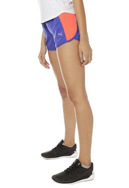 Short Azul-Naranja Puma Pe_ Running 3'' Shorts W - Compra Ahora ...