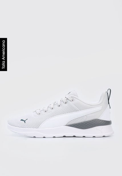 Tenis Lifestyle Gris-Blanco-Verde Puma Anzarun Lite - Compra Ahora ...