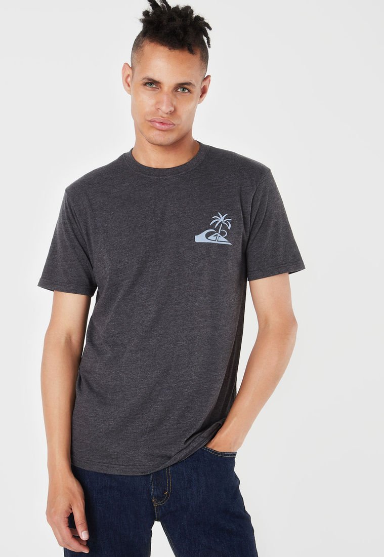 Camiseta Gris-Azul Quiksilver - Compra Ahora | Dafiti Colombia