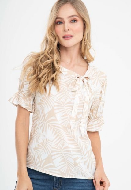 Blusa Marbella Beige Ragged Pf12110671 - Compra Ahora | Dafiti Colombia
