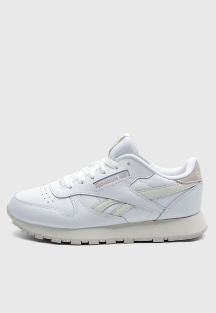 Tenis Lifestyle Blanco-Beige-Taupé Reebok Classics Classic Leather ...
