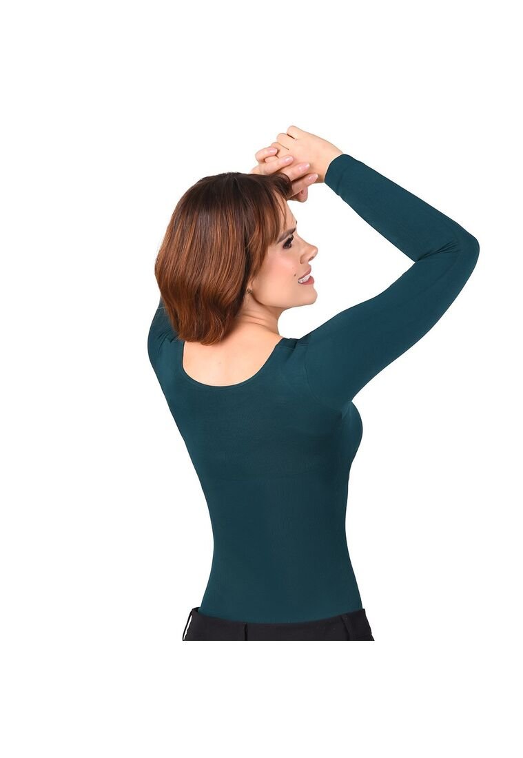 Blusa Control Manga 3/4 Cuello Redondo Ritchi Mujer - Compra Ahora ...