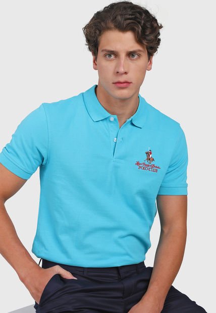 Polo Azul Turquesa Royal County of Berkshire Polo Club - Compra Ahora ...