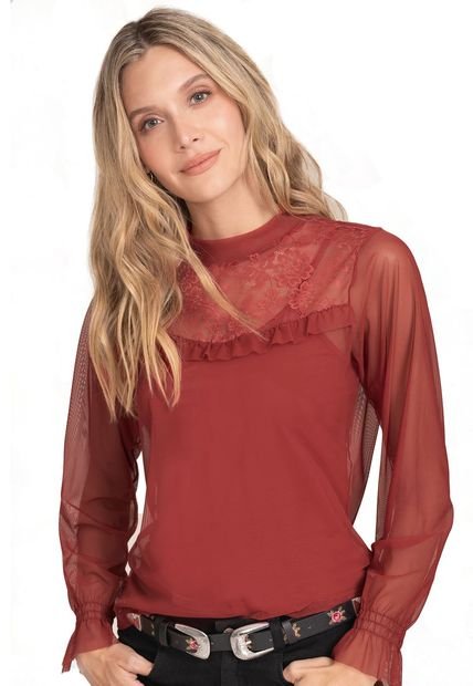 Blusa Para Mujer Granate Rutta - Compra Ahora | Dafiti Colombia