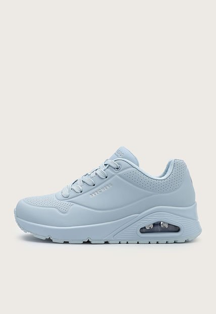 Tenis Lifestyle Celeste Claro Skechers Uno-Frosty Kicks - Compra Ahora ...