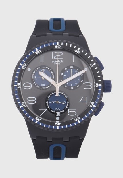 Reloj Negro-Azul-Blanco Swatch - Compra Ahora | Dafiti Colombia