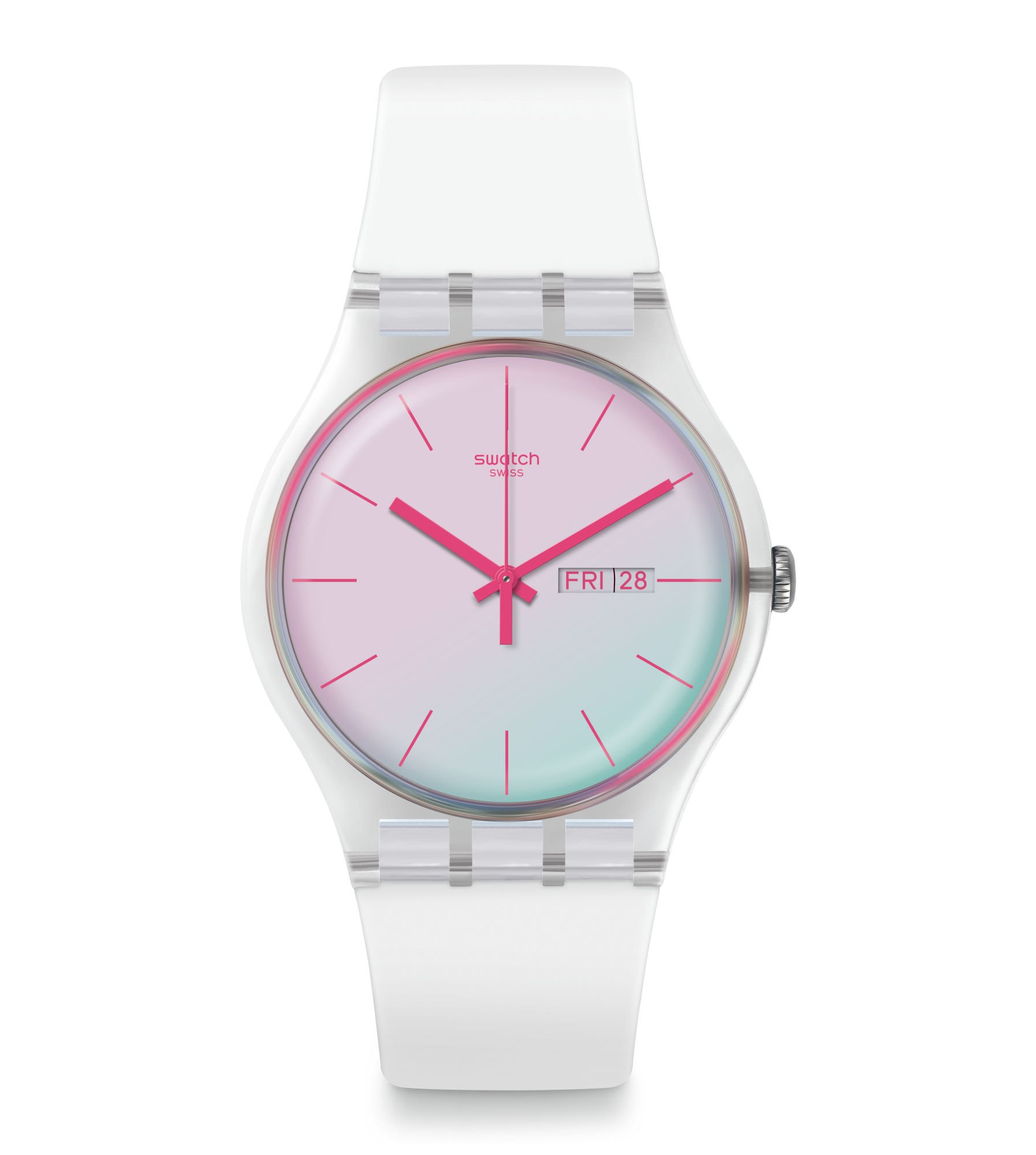 Reloj Swatch Unisex White Lacquered/SUOW100- Blanco - Compra Ahora ...