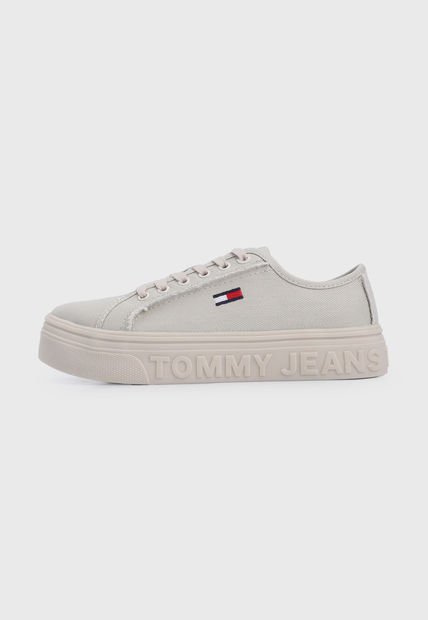 Tenis Lifestyle Beige Tommy Jeans Mono Color Platform - Compra Ahora ...