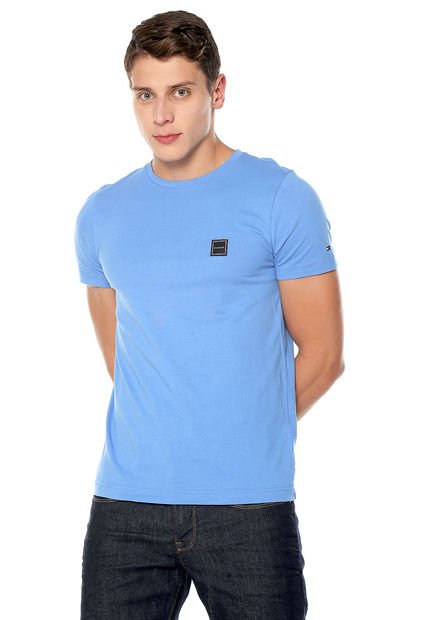 Camiseta Azul Tommy Hilfiger - Compra Ahora | Dafiti Colombia