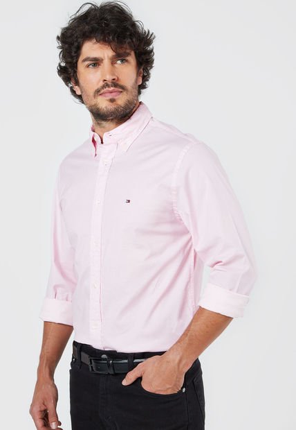 Camisa Rosa Tommy Hilfiger - Compra Ahora | Dafiti Colombia
