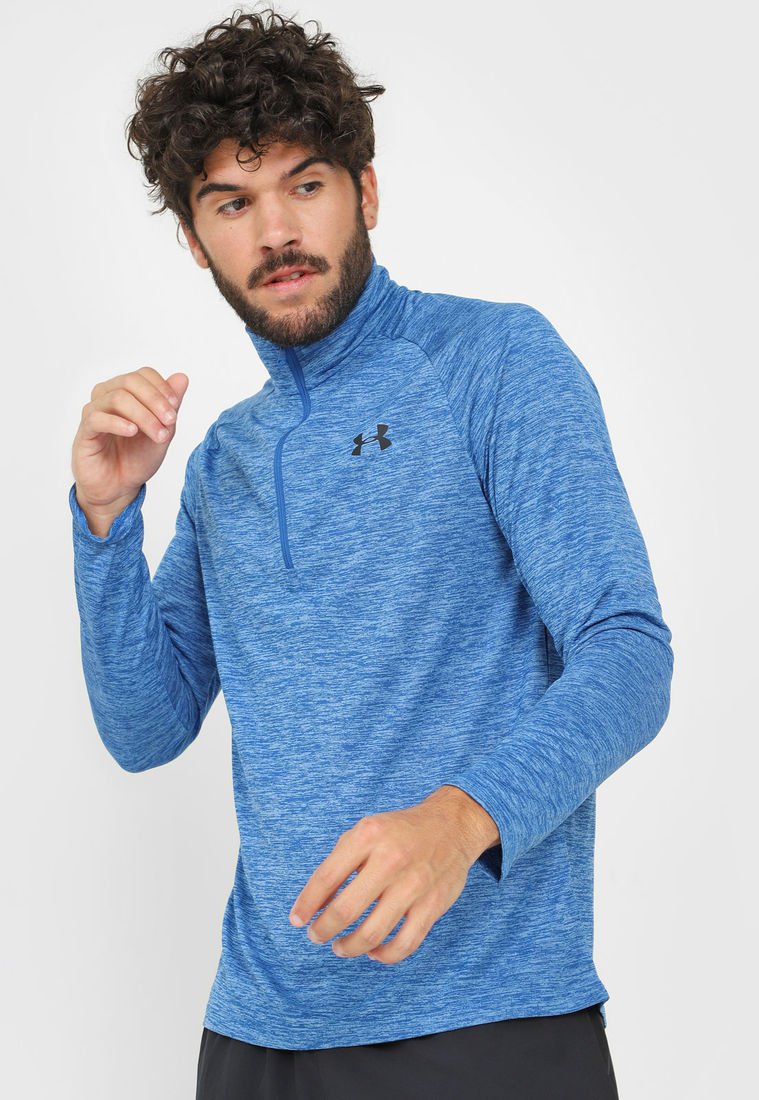 Buso Azul UNDER ARMOUR 2.0 1/2 Zip-Blu - Compra Ahora | Dafiti Colombia