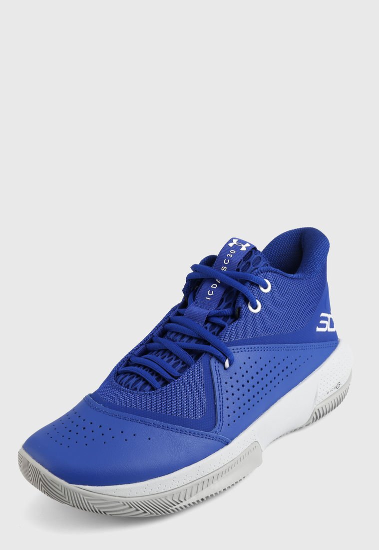 Tenis Basketball Azul-Gris UNDER ARMOUR SC 3 Zero IV - Compra Ahora ...