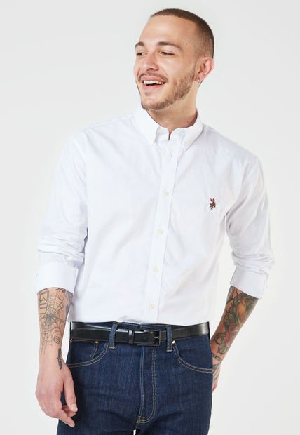 Camisa Blanco Us Polo Assn - Compra Ahora | Dafiti Colombia