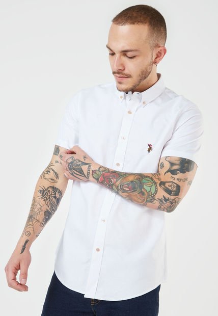 Camisa Blanco Us Polo Assn - Compra Ahora | Dafiti Colombia