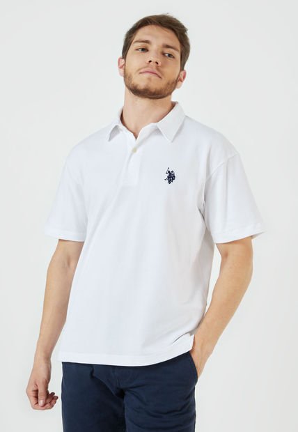 Camiseta Polo Blanco Us Polo Assn - Compra Ahora | Dafiti Colombia
