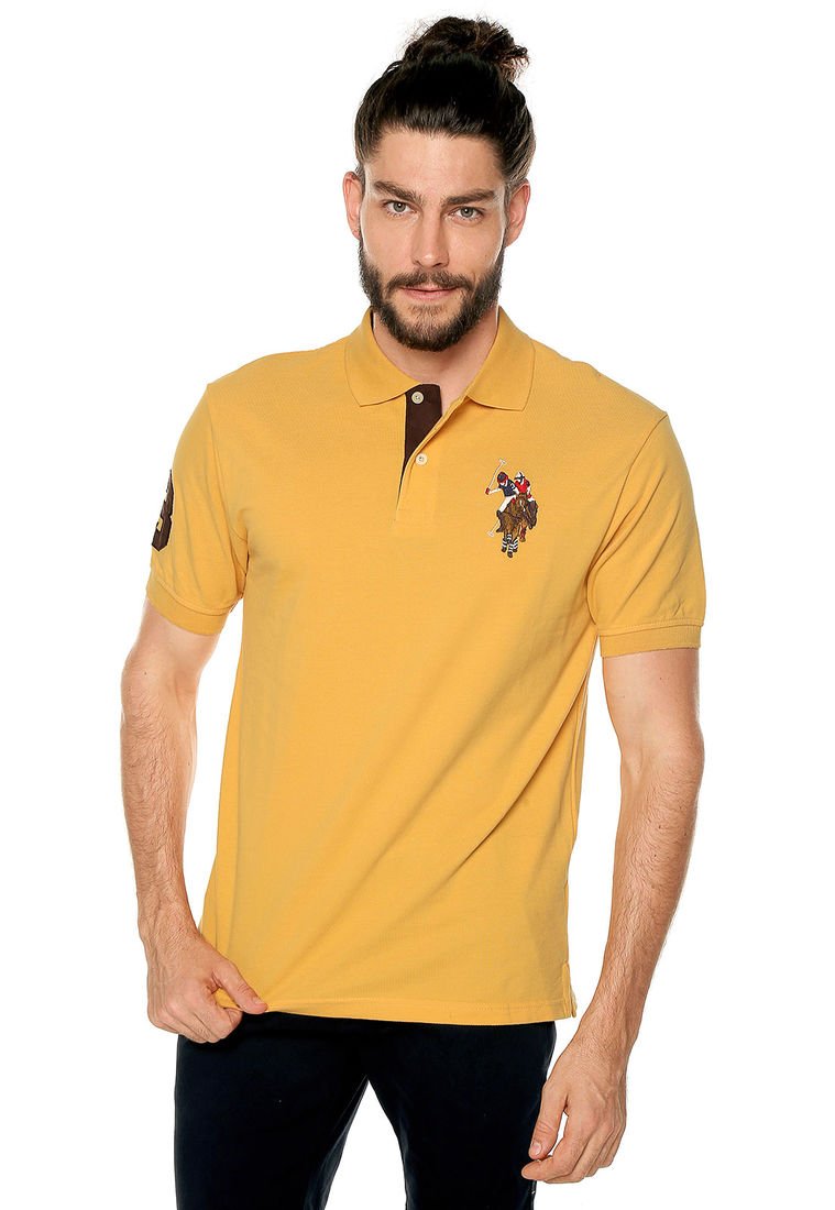 Polo Amarillo-Multicolor Us Polo Assn - Compra Ahora | Dafiti Colombia